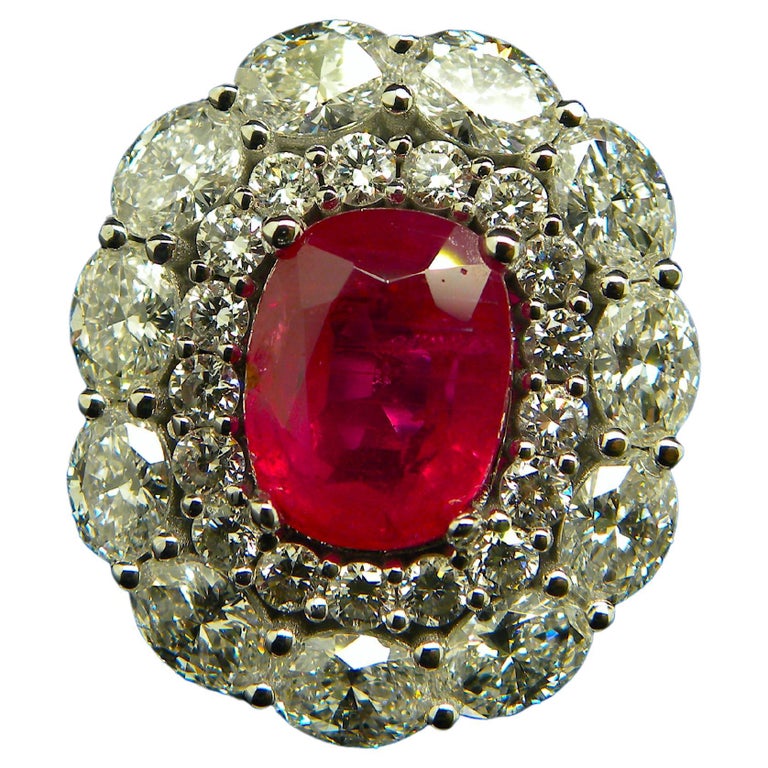 3.03 Carat Lotus Certified Burma No Heat Pigeon's Blood Red Ruby ...