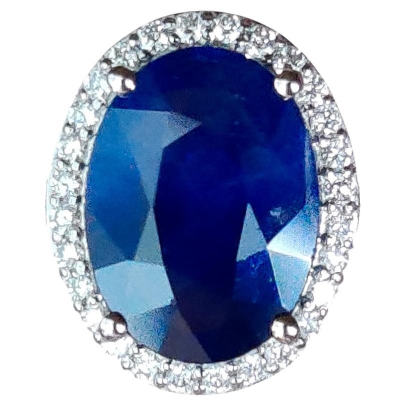 Sapphire Ring 3.05 Carat Oval Royal Blue For Sale at 1stDibs | sapphire ...