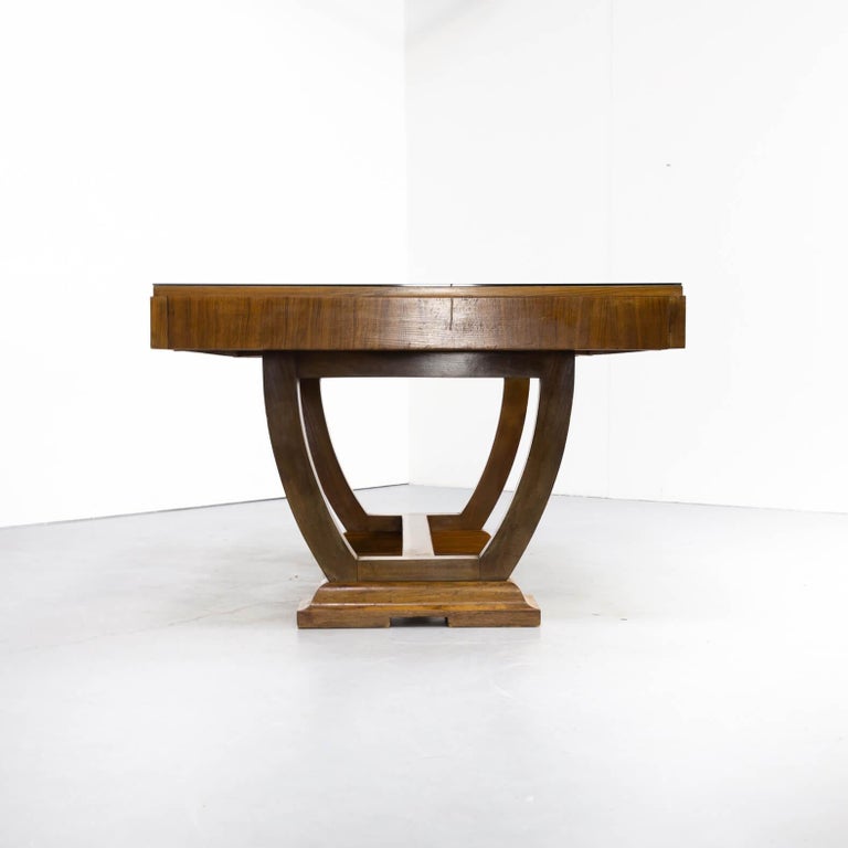 30s Art Deco Dining Table For Sale at 1stDibs