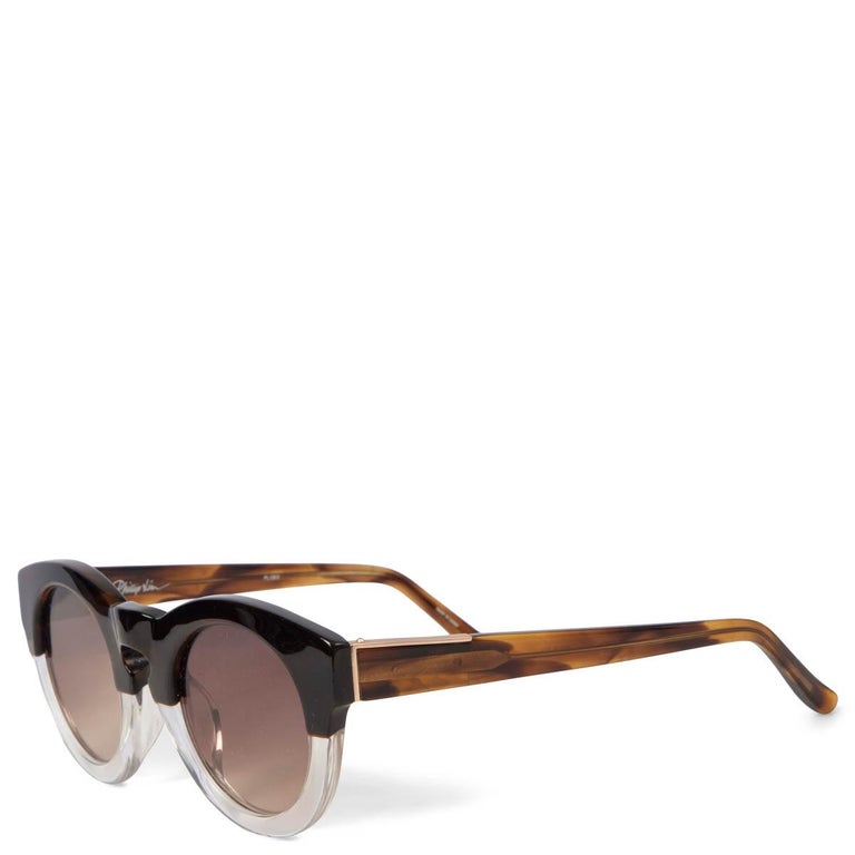 3.1 PHILLIP LIM two-tone CAT3 Sunglasses PL38 For Sale at 1stDibs