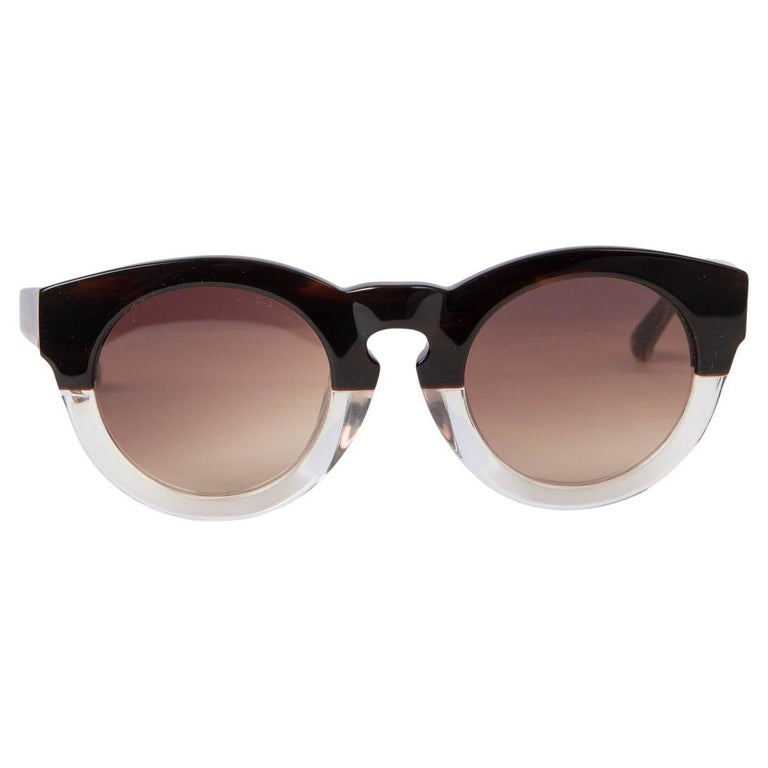 3.1 PHILLIP LIM two-tone CAT3 Sunglasses PL38 For Sale at 1stDibs
