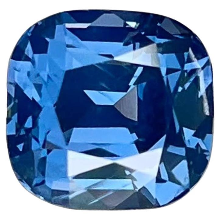 3.10 carats Blue Spinel Stone Cushion Cut Natural Sri Lankan Gemstone ...