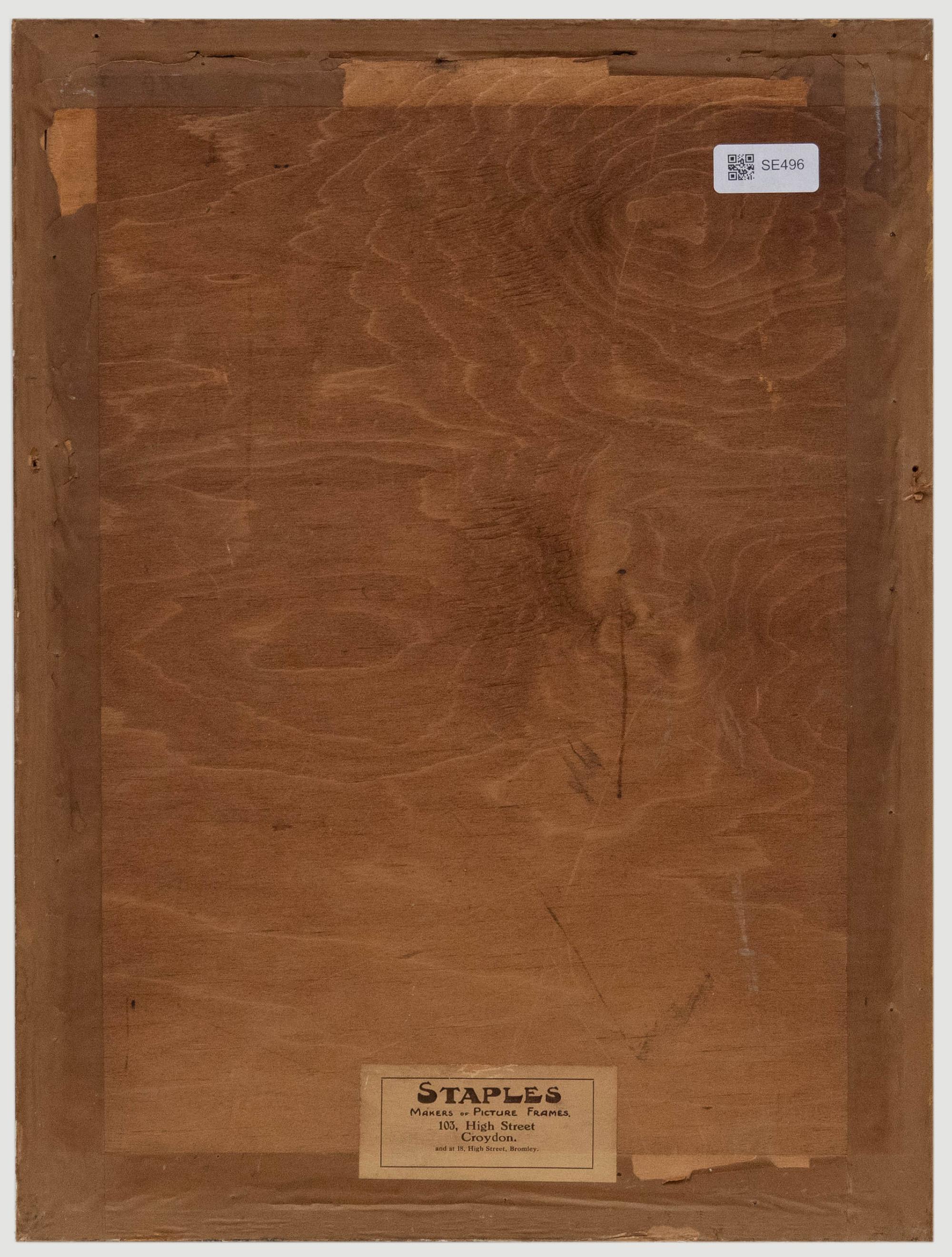 Unknown - John R. K. Duff RI (1862-1938) - Watercolour, Farmer with Two ...