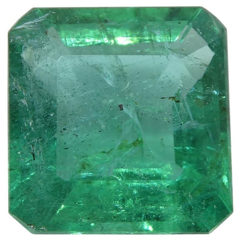 Émeraude taille émeraude de 3,22 carats - En vente sur 1stDibs
