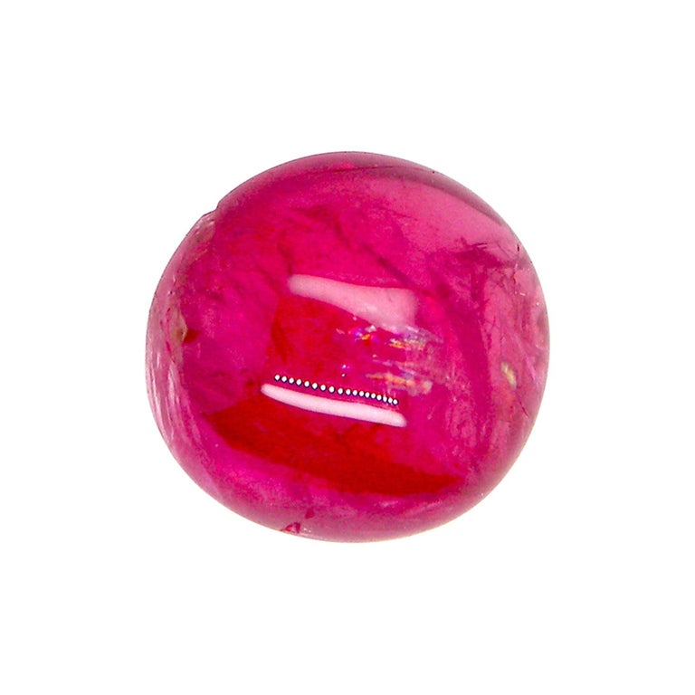 3.36 Carat GIA Certified Unheated Burmese "Mogok" Ruby Cabochon at 1stDibs