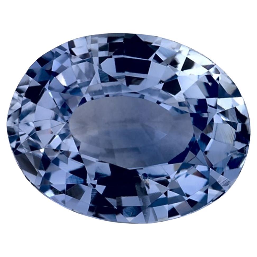 3.07 Cts Blue Sapphire Oval Loose Gemstone For Sale at 1stDibs
