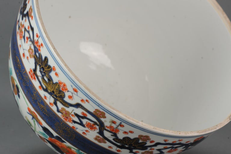 Super Large Antique 17th Japanese Arita Hizen Imari Bowl Edo Period at ...