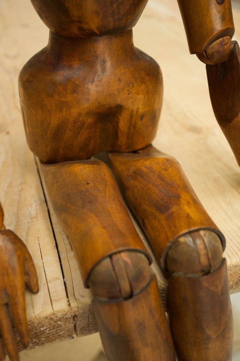 19th Century Pine Lay Figure For Sale at 1stDibs