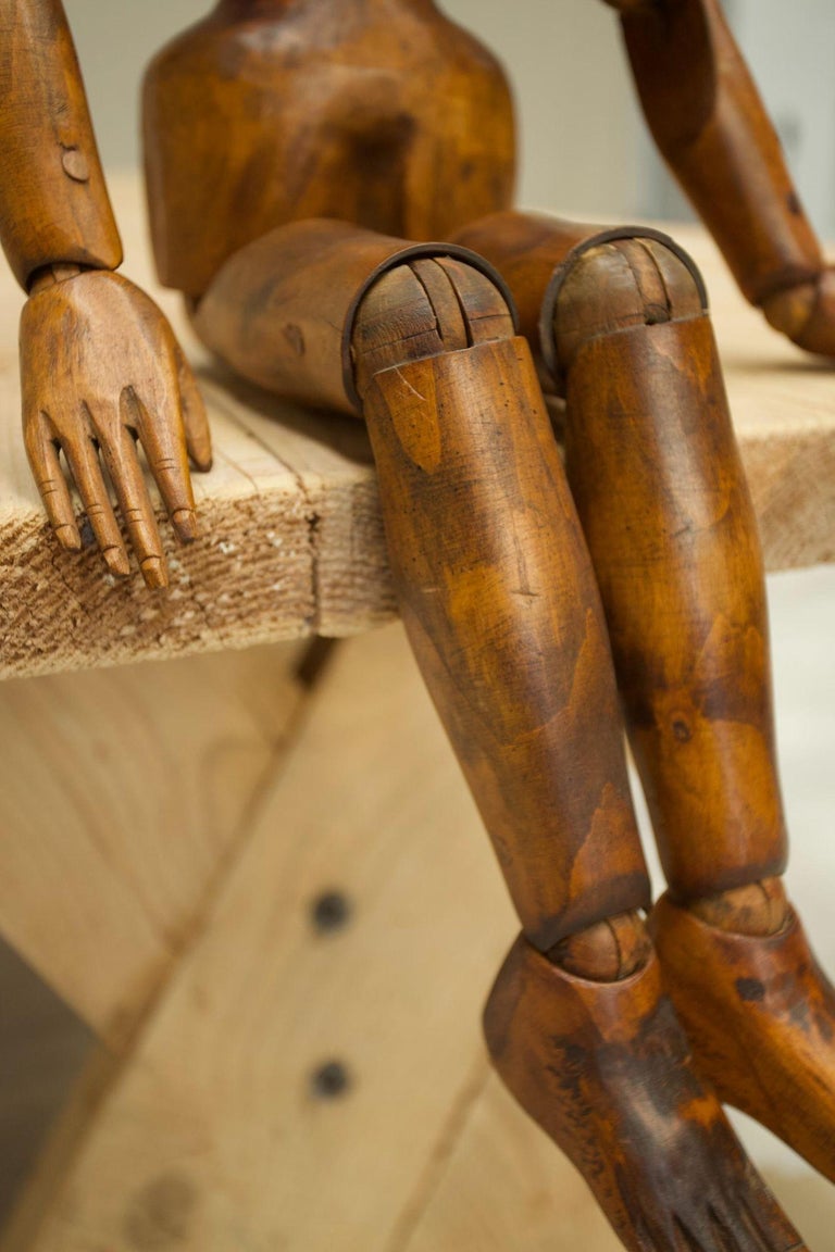 19th Century Pine Lay Figure For Sale at 1stDibs