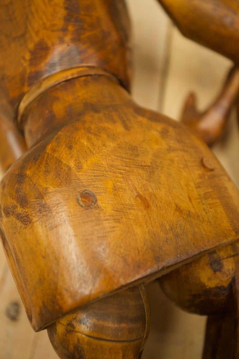 19th Century Pine Lay Figure For Sale at 1stDibs