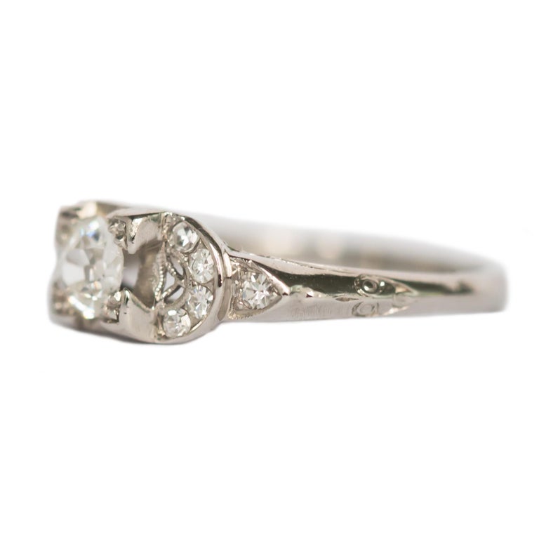 .35 Carat Diamond Platinum Engagement Ring For Sale at 1stDibs | 35 ct ...