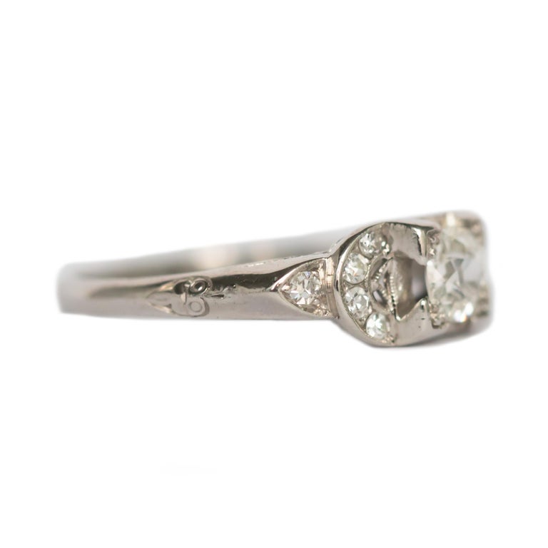 .35 Carat Diamond Platinum Engagement Ring For Sale at 1stDibs | 35 ct ...