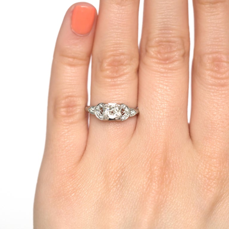 .35 Carat Diamond Platinum Engagement Ring For Sale at 1stDibs | 35 ct ...