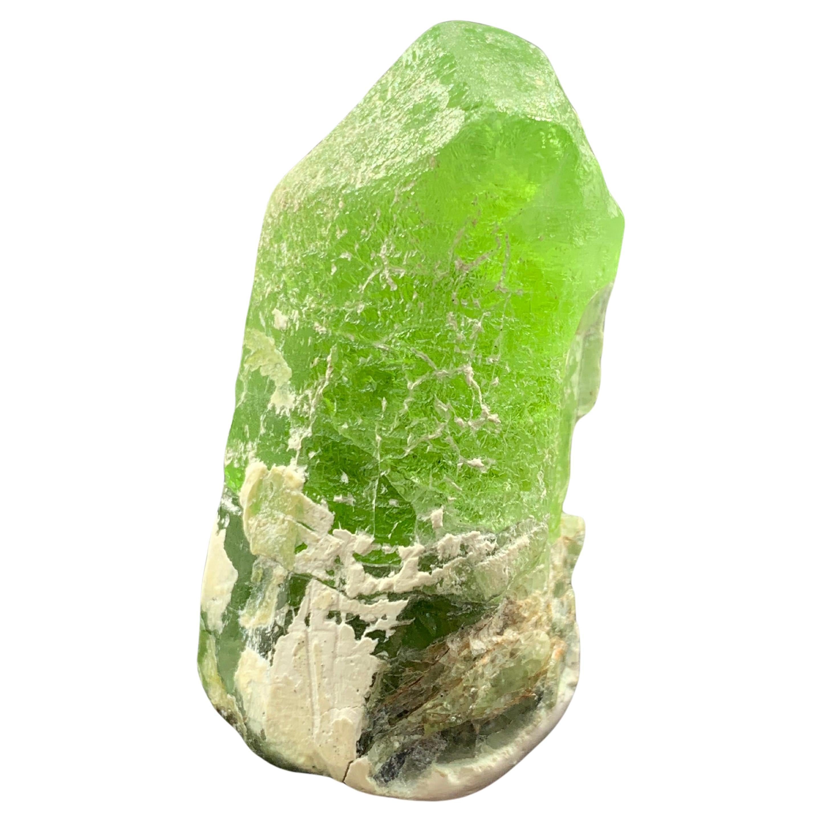 35.03 Gram Apple Green Peridot Specimen From Supat Valley, Pakistan For Sale at 1stDibs