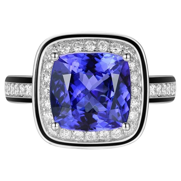 Otto Jakob Vintage Diamond Gold Enamel Ring at 1stDibs | ring jakob