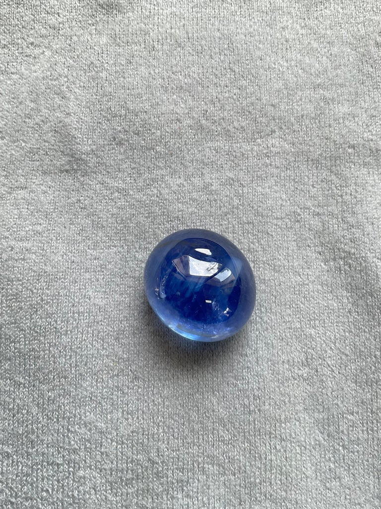 35.85 Carats Ceylon Blue Sapphire No Heat Cab for Fine Jewellery For ...