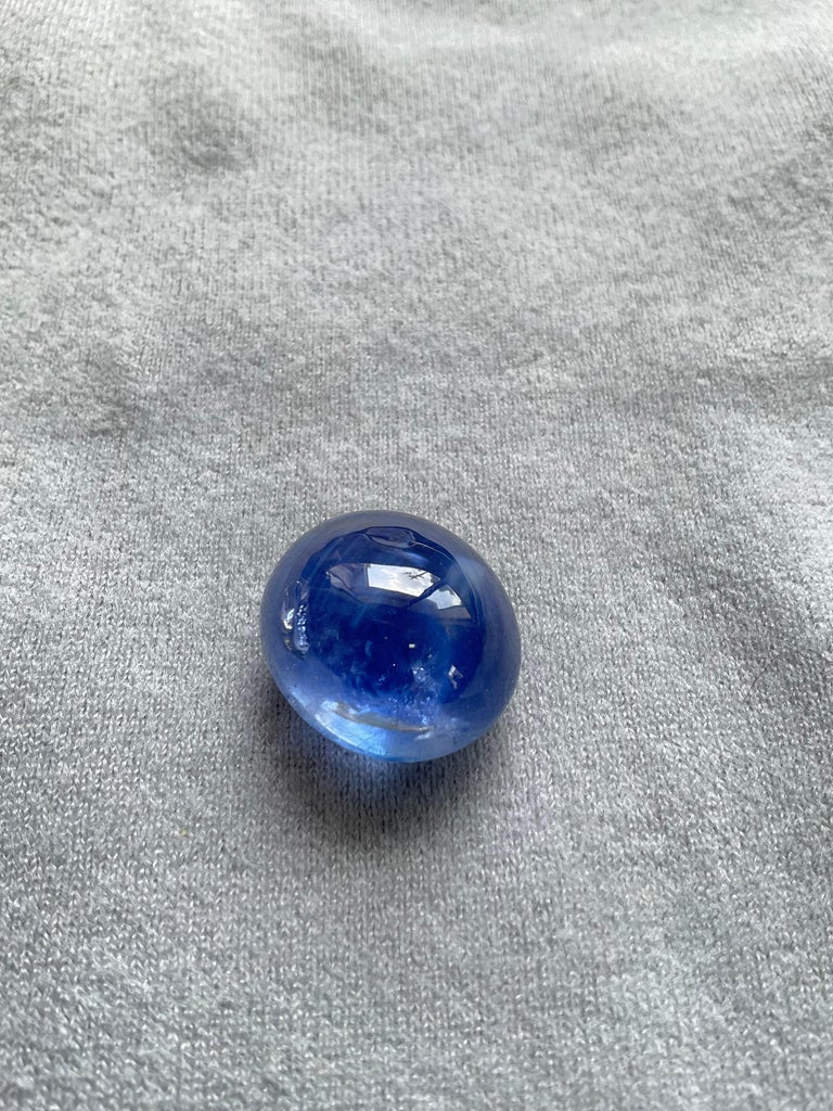 35.85 Carats Ceylon Blue Sapphire No Heat Cab for Fine Jewellery For ...