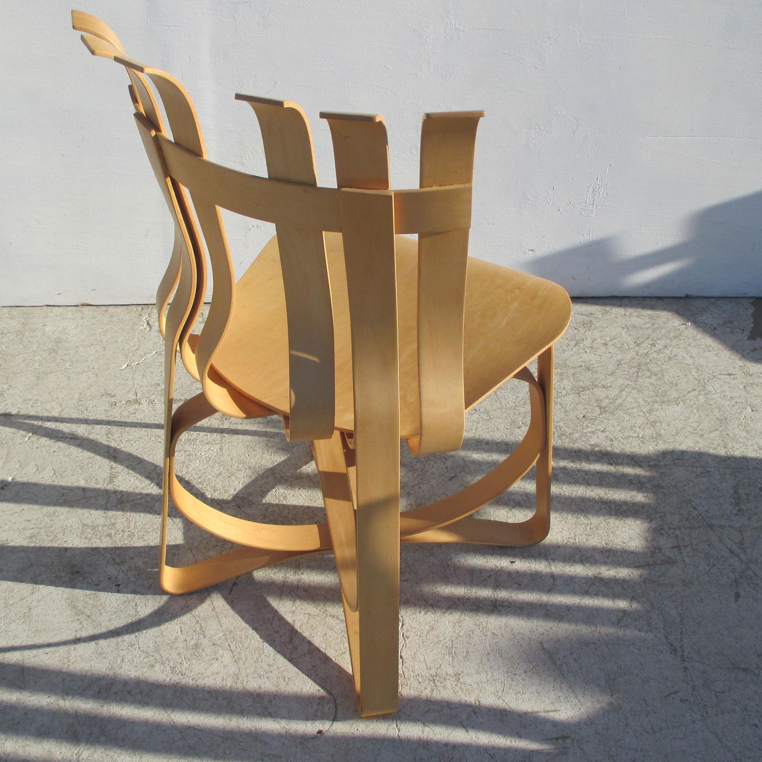 Frank Gehry for Knoll Face Off Dining Table at 1stDibs | frank gehry table