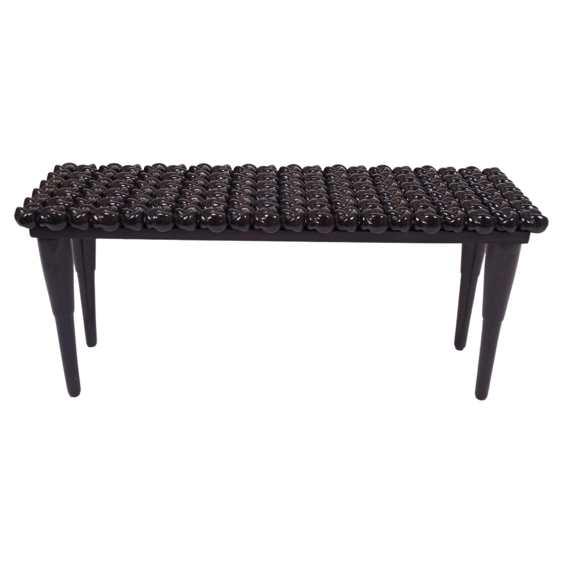 360° Knot Bench Handcrafted Wooden Bench Organic Modern by Tania Sheikh ...