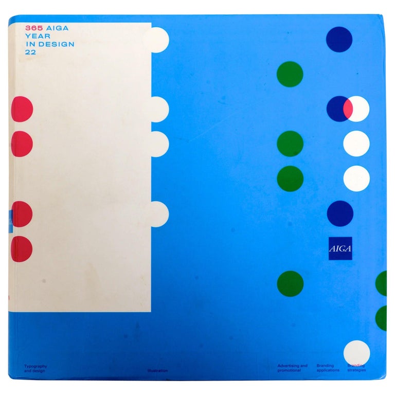 365 Aiga Year In Design 22 by AIGA, First Edition For Sale at 1stDibs