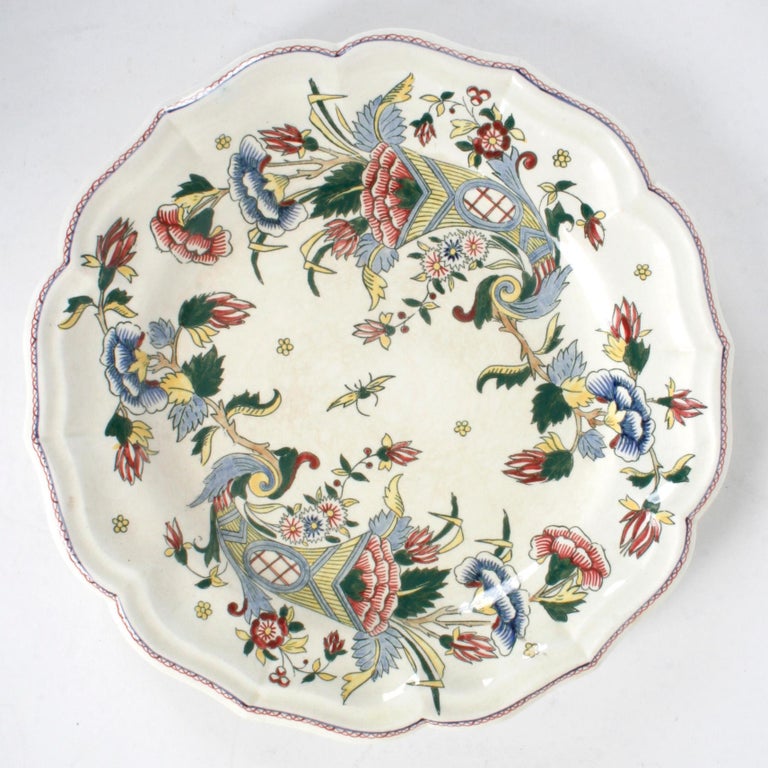 37-Piece Gien Faience Corne D'Abondance Dinnerware, Midcentury For Sale ...