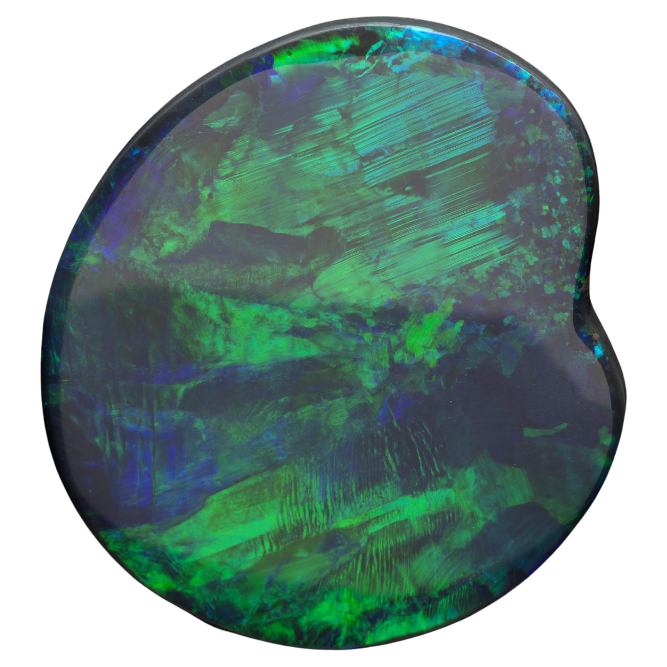 37.45 Carat Lightning Ridge Black Opal // World's Rarest Variety of ...