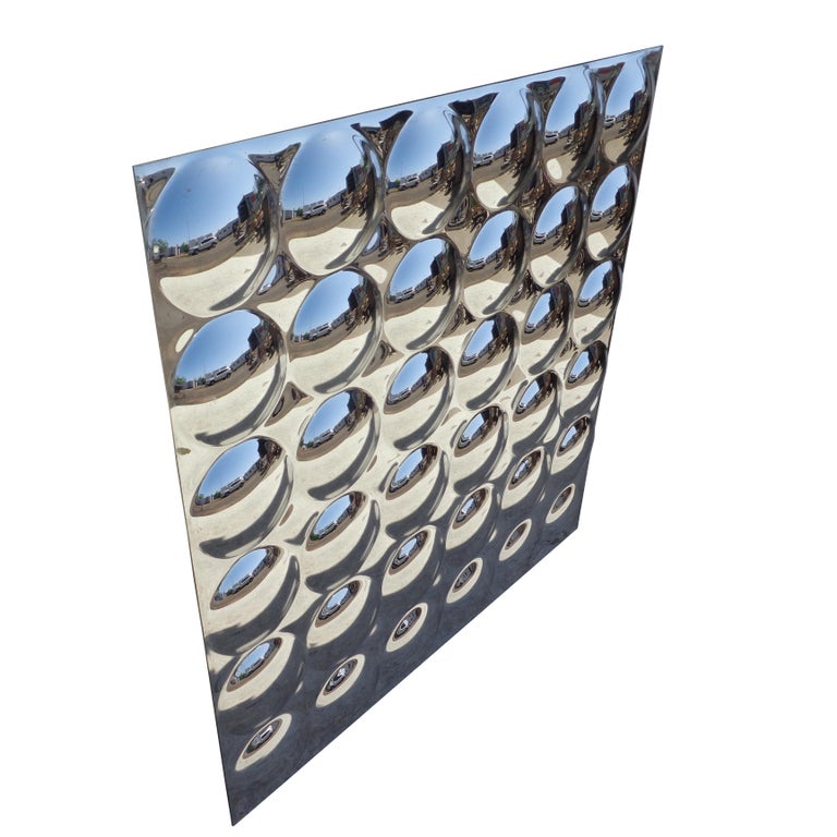 1970s Convex Bubble Mirror at 1stDibs