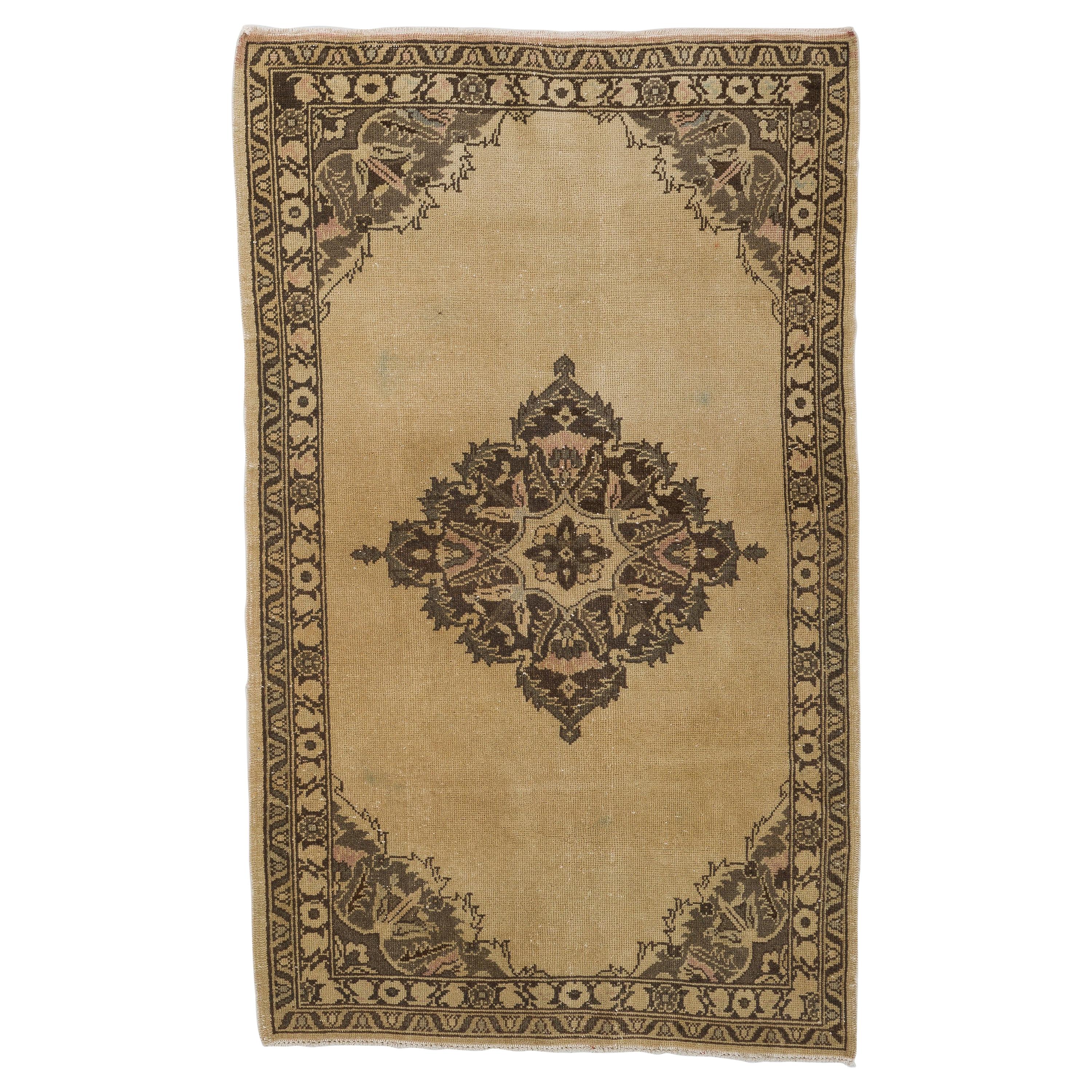 Handmade Vintage Turkish Rug, 1960s at 1stDibs