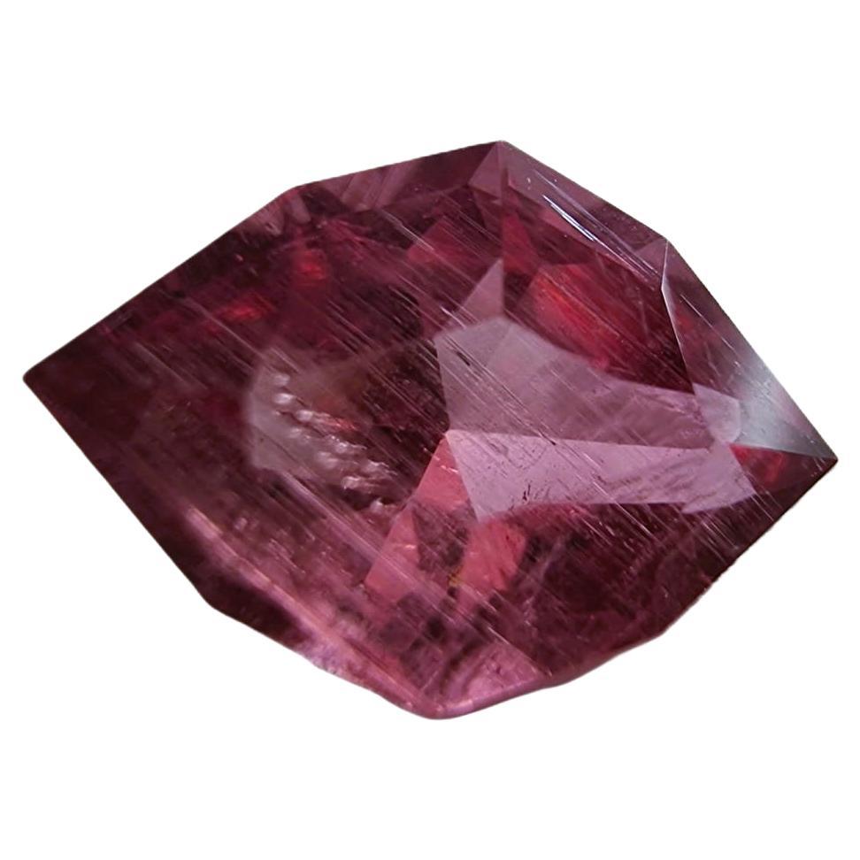 3.89ct Custom Marquis Rust Reddish pink Tourmaline Gemstone For Sale at ...