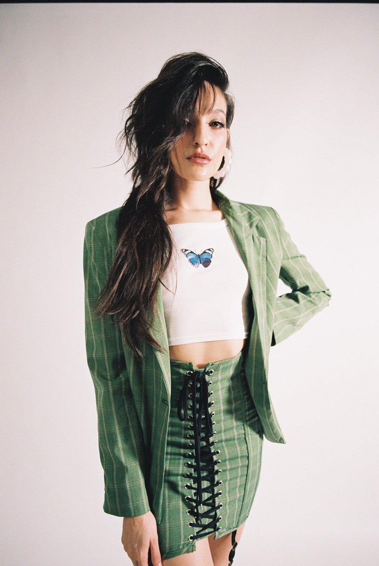 3d Printed Pretend Cloud Hoop Earrings Hot Pink For Sale at 1stDibs