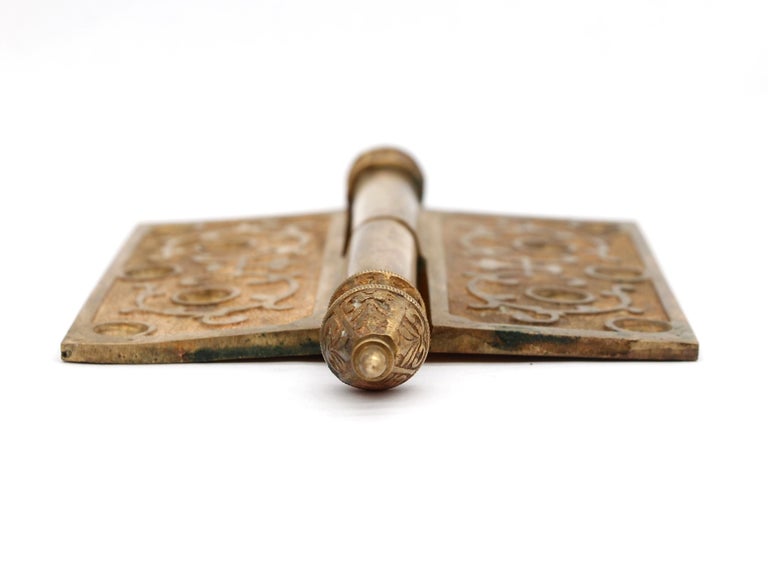 Antique Bronze Vine Steeple Tip Hinge, Left Lift-off Design Sm Qty ...