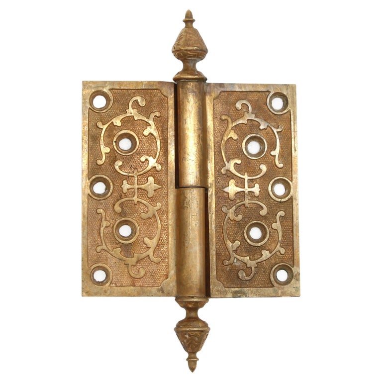 Antique Bronze Vine Steeple Tip Hinge, Left Lift-off Design Sm Qty ...