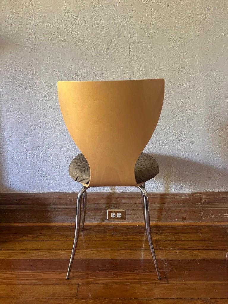 4 Calligaris Mid-Century Modern Italian Bentwood Side Dining Chairs For ...