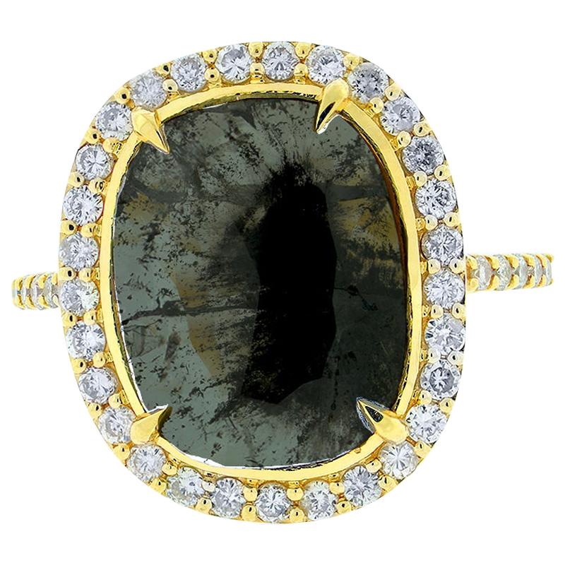 Early Dutch Rose Cut Diamond Ring at 1stDibs