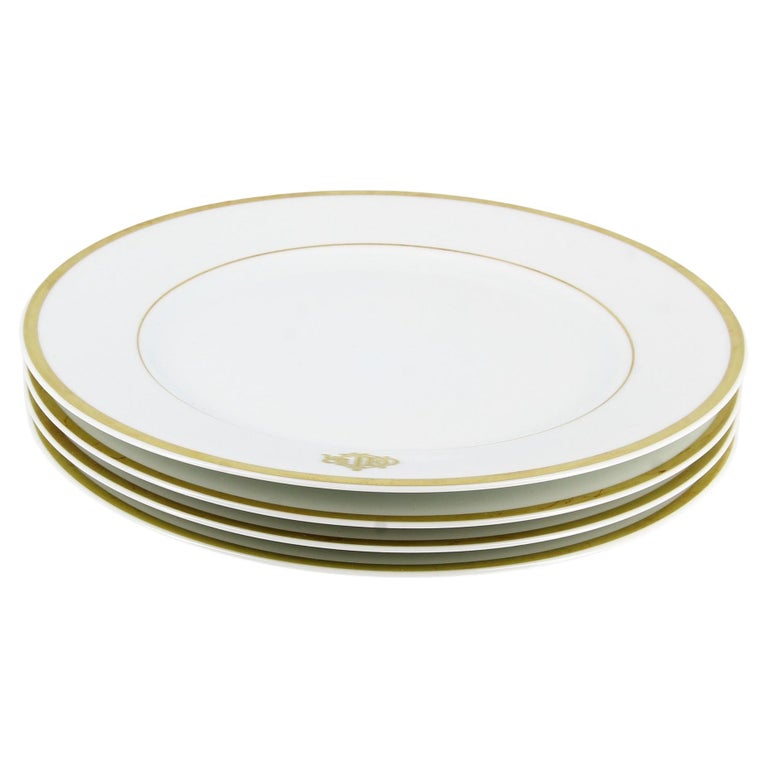 4 Christian Dior Limoges Porcelain Plates For Sale at 1stDibs
