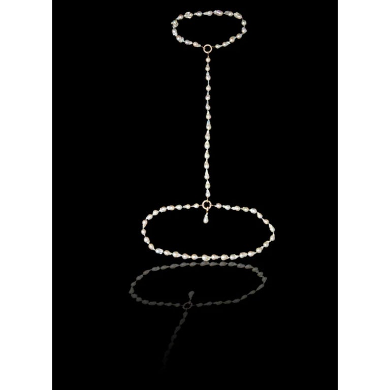 4 in 1 Baroque Pearl Harness For Sale at 1stDibs