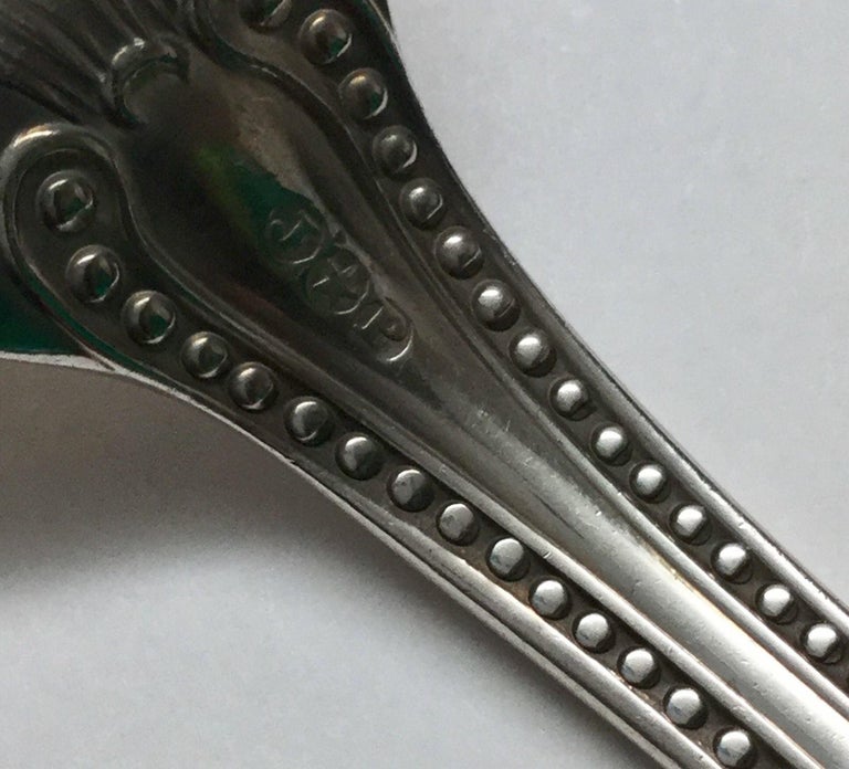 4 John Polhamus for Tiffany and Co. Sterling Silver Bead Forks 7" For ...