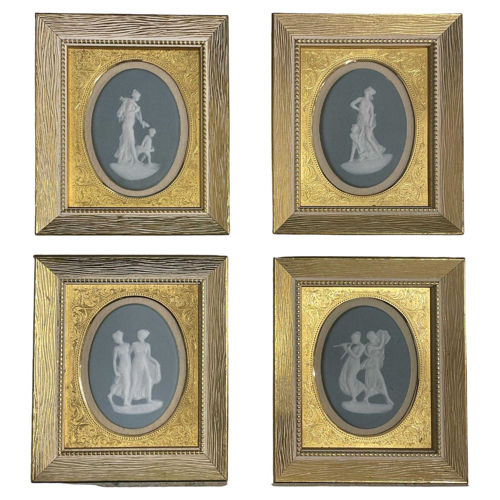 4 Limoge Cameos by C.A Richards For Sale at 1stDibs