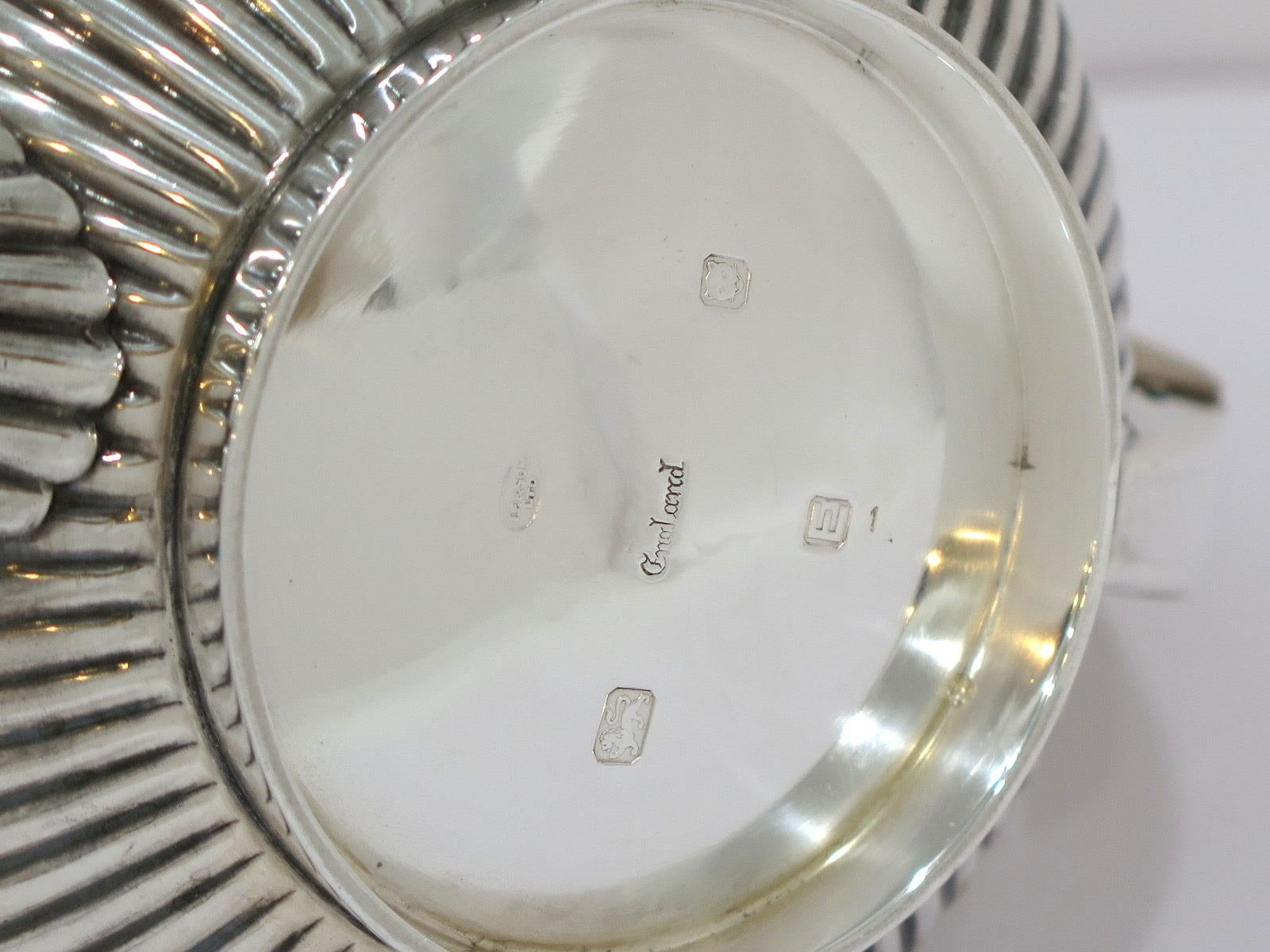 4 Pс Sterling Silver Wood Israel Freeman and Son Vintage English Tea ...