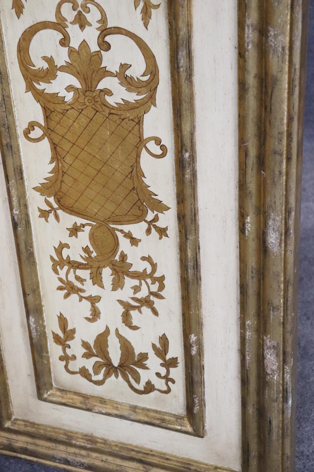 4 Panel Florentine Italian Dressing Screen For Sale at 1stDibs