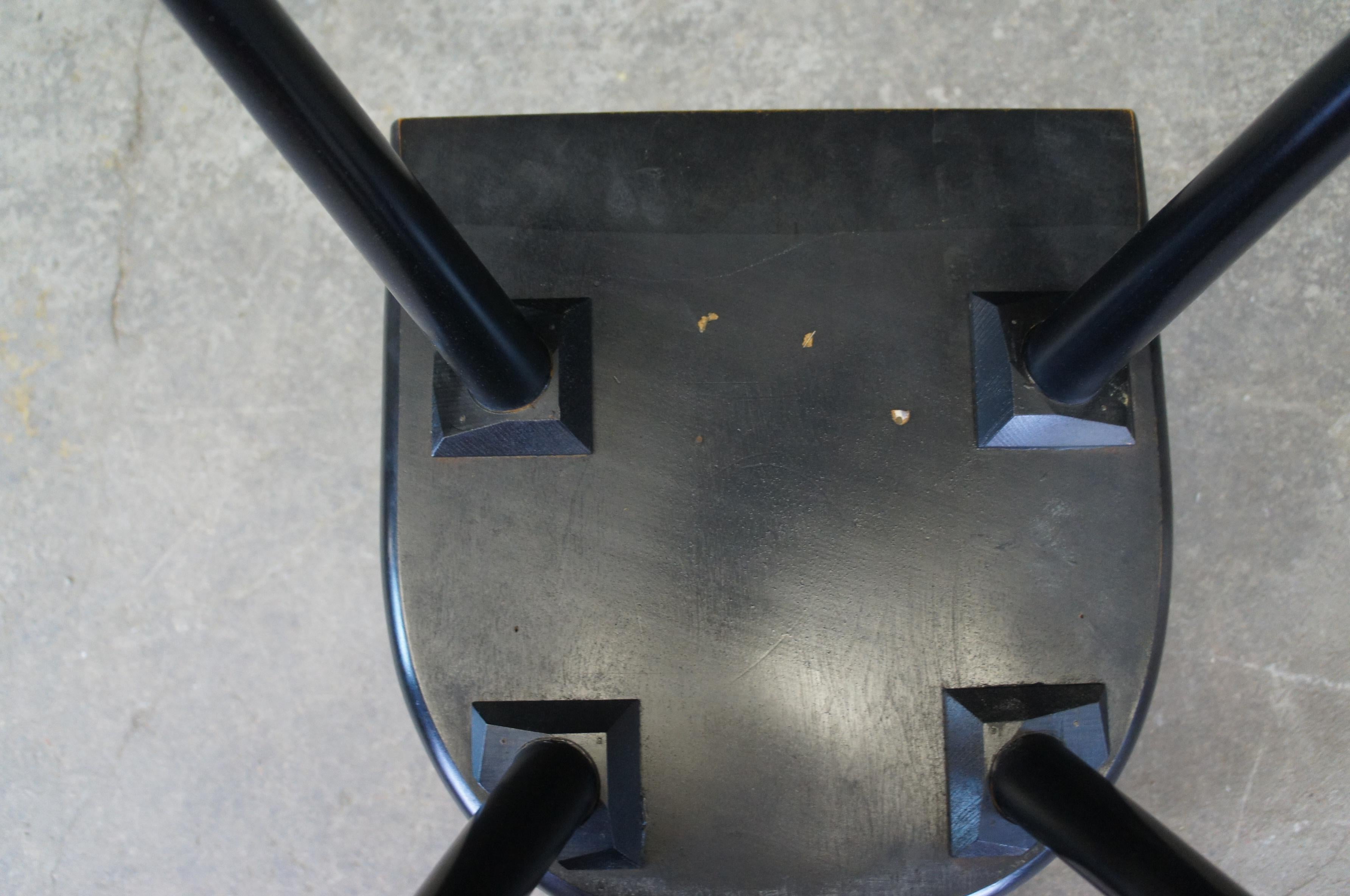 4 Paul McCobb Planner Group Mid-Century Modern Windsor Spindle Dining ...