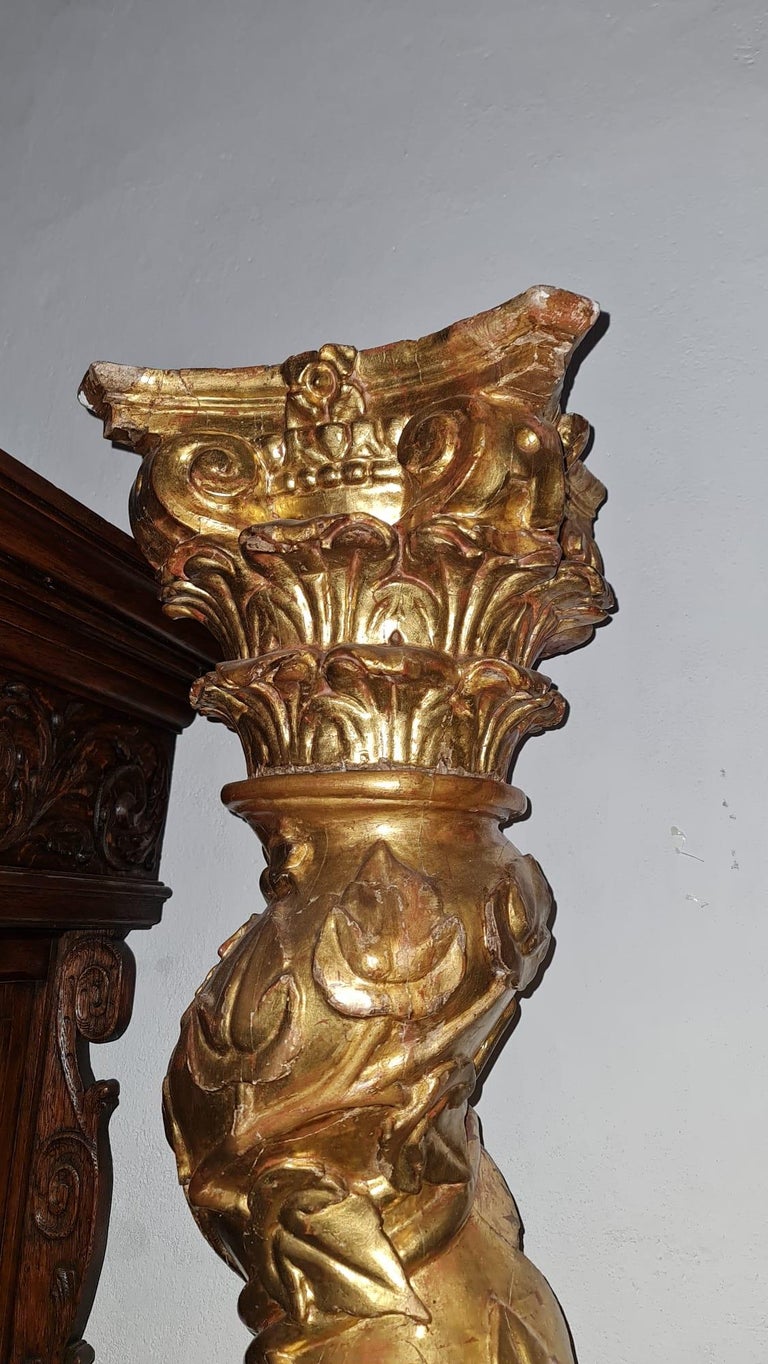 4 Spanish Columns 17th Century Restored for the Maastricht 2021 Fair ...