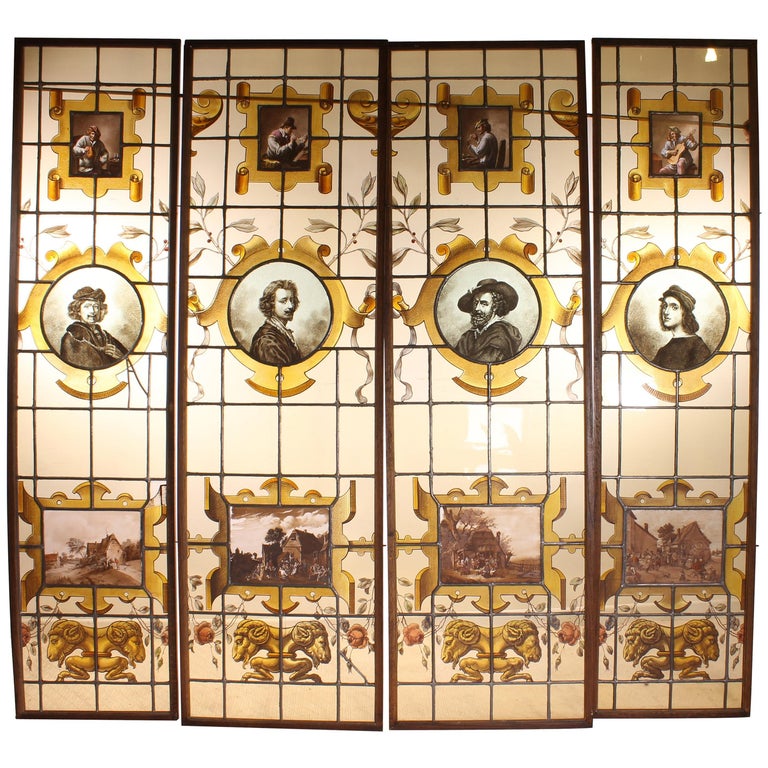 4 Stained Glass of Painter of the Flemish Renaissance and Their ...