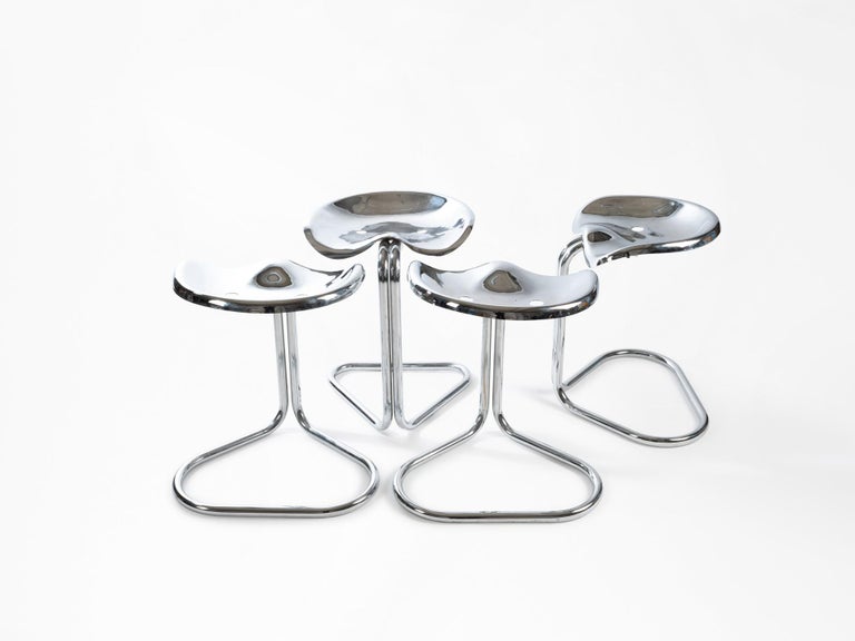 4 Tracto Stools by Rodney Kinsman For Sale at 1stDibs