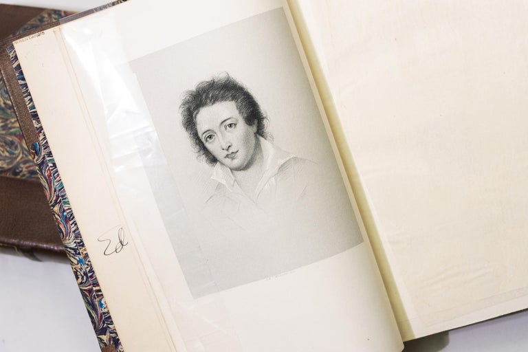 4 Volumes, Percy Bysshe Shelley, the Complete Poetical Works of Percy ...
