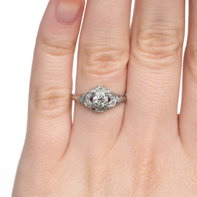 .40 Carat Diamond Platinum Engagement Ring For Sale at 1stDibs | 40 ...