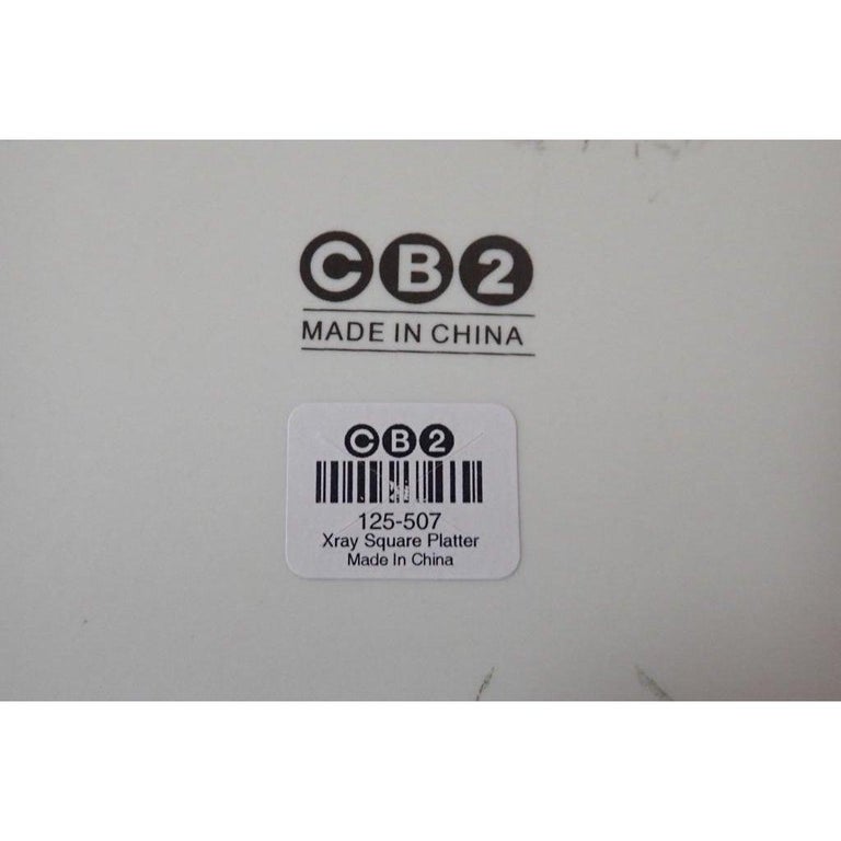 40-Piece Set of Dinnerware CB2 Modern Featuring Mums, 40-Piece Set at ...