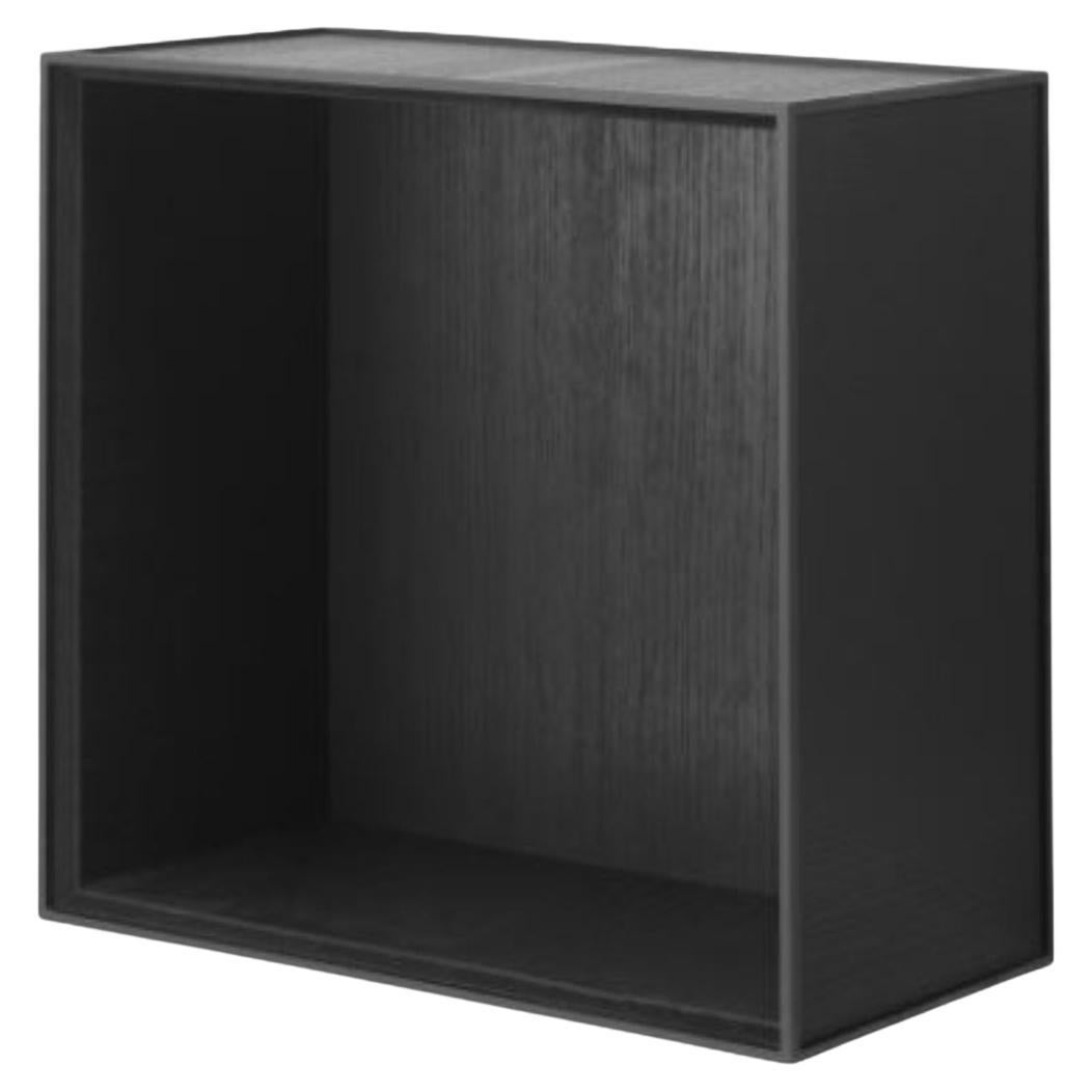 42 Black Ash Frame Box with Door by Lassen For Sale at 1stDibs