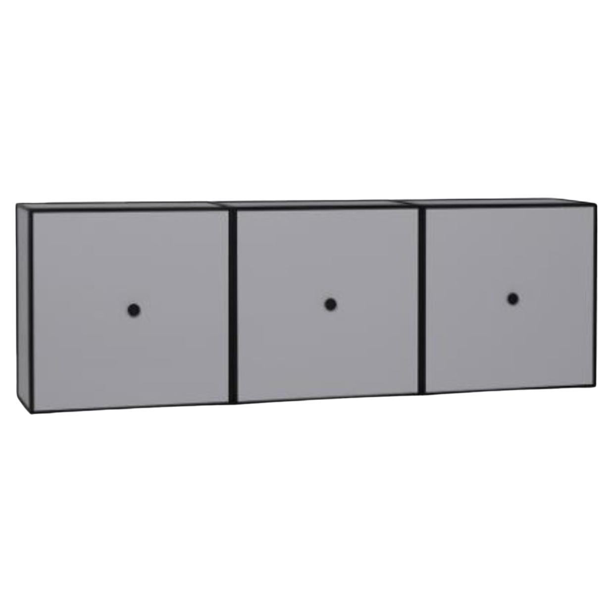 42 Dark Grey Frame Box with Door by Lassen For Sale at 1stDibs