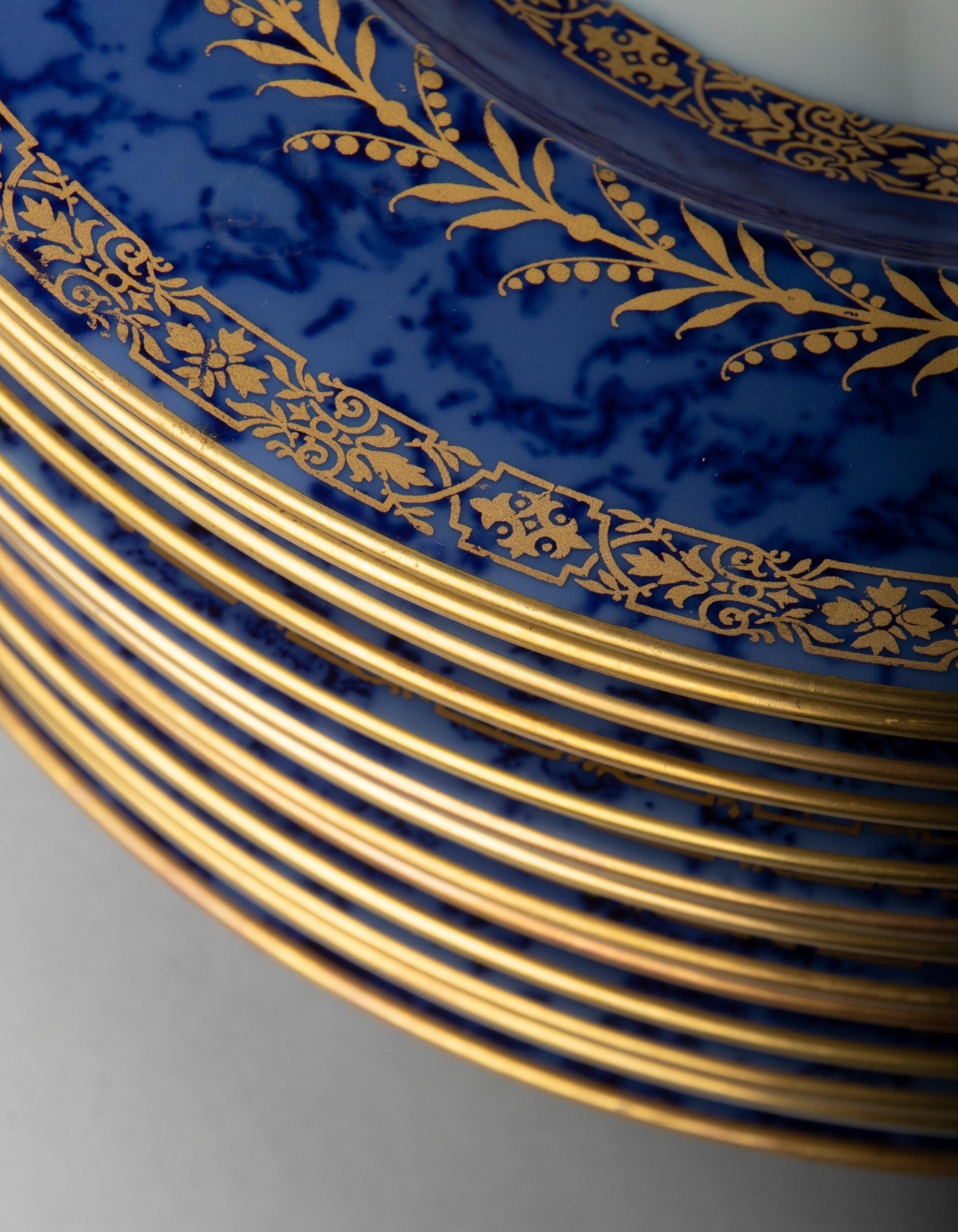 42-Piece set of Porcelain Tableware for 12 Persons made by Raynaud ...